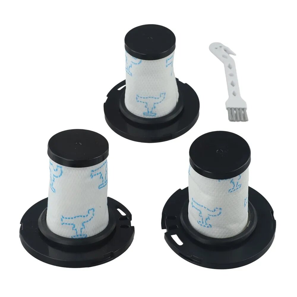 3PCS ZR009007 Фильтр с чистящей щеткой для X-Force для пылесоса Flex RH982 для Tefal TY9879 TY9890 TY9958 TY9990