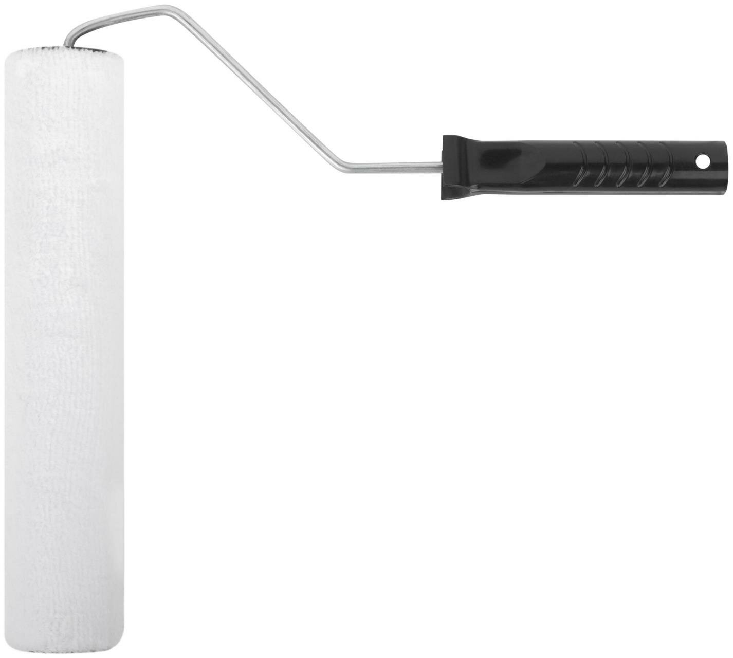 Валик велюровый с ручкой 300 мм, для нанесения вододисперсионных, масляных красок, а также грунтовок и лаков