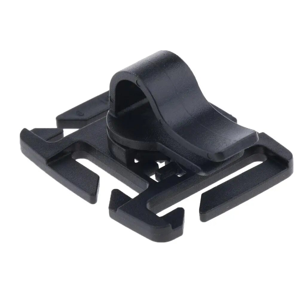 Tooyful Пластиковый вращающийся зажим для трубки с водой Black