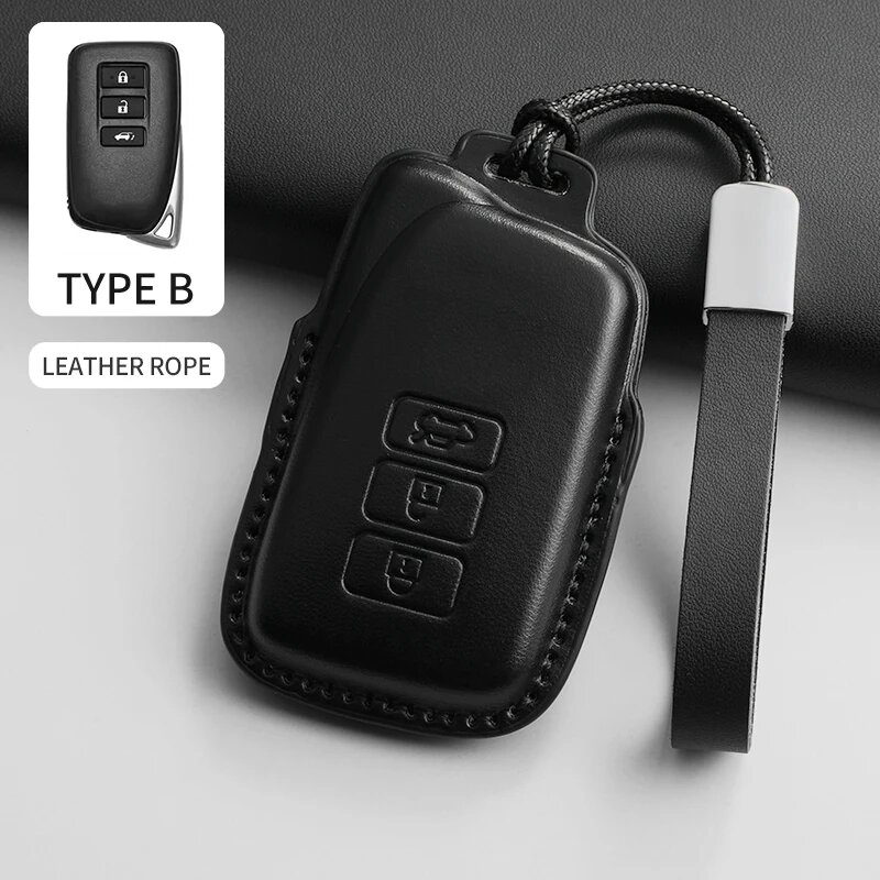 Чехол Для Ключа Lexus — Совместим С Пультами Дистанционного Управления ES200, LX700, RX350, LS500, GX500, NX260, LM350, UX300