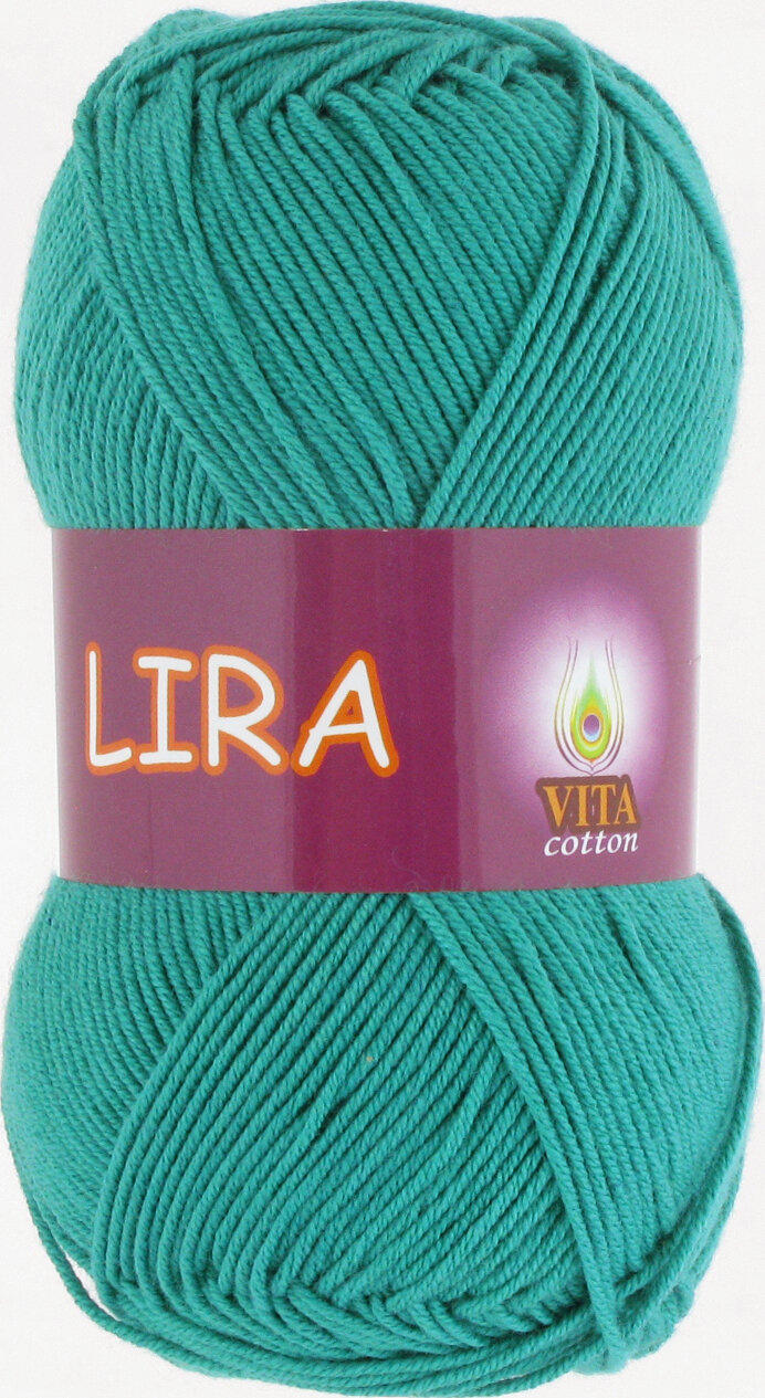 Пряжа Vita Lira (3 мотка) 5031 морская волна