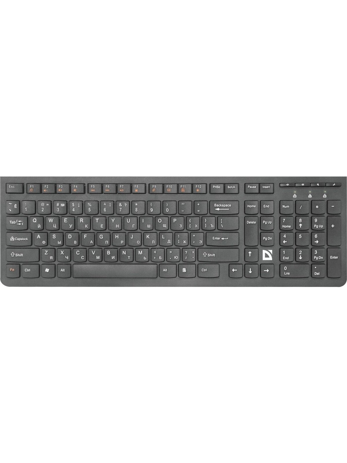 Defender Клавиатура UltraMate SM-535 RU [45535] {Беспроводная, черный, мультимедиа}