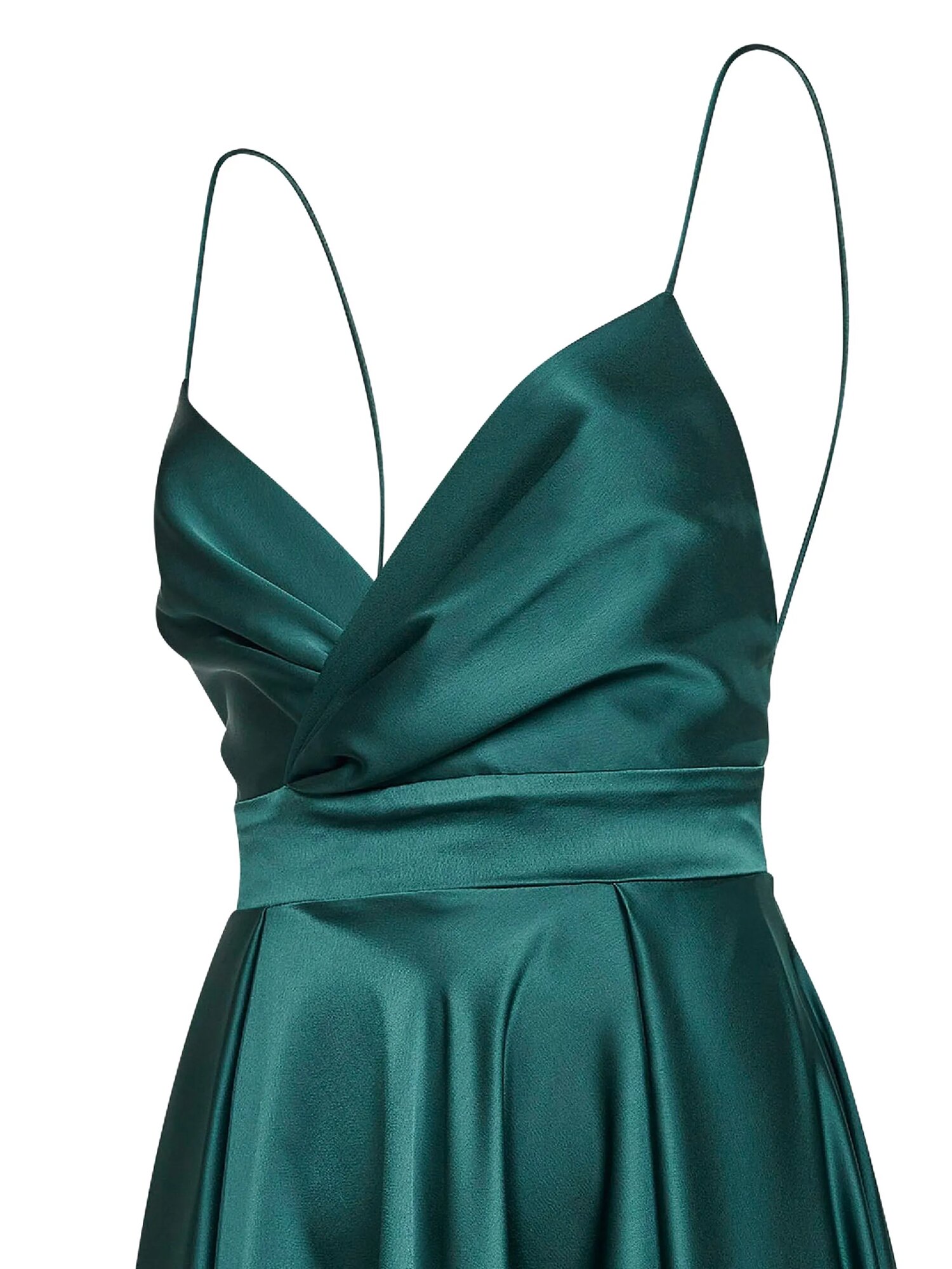 Платье BLANCA VITA Draped open back dress, размер 42, green — фото 1