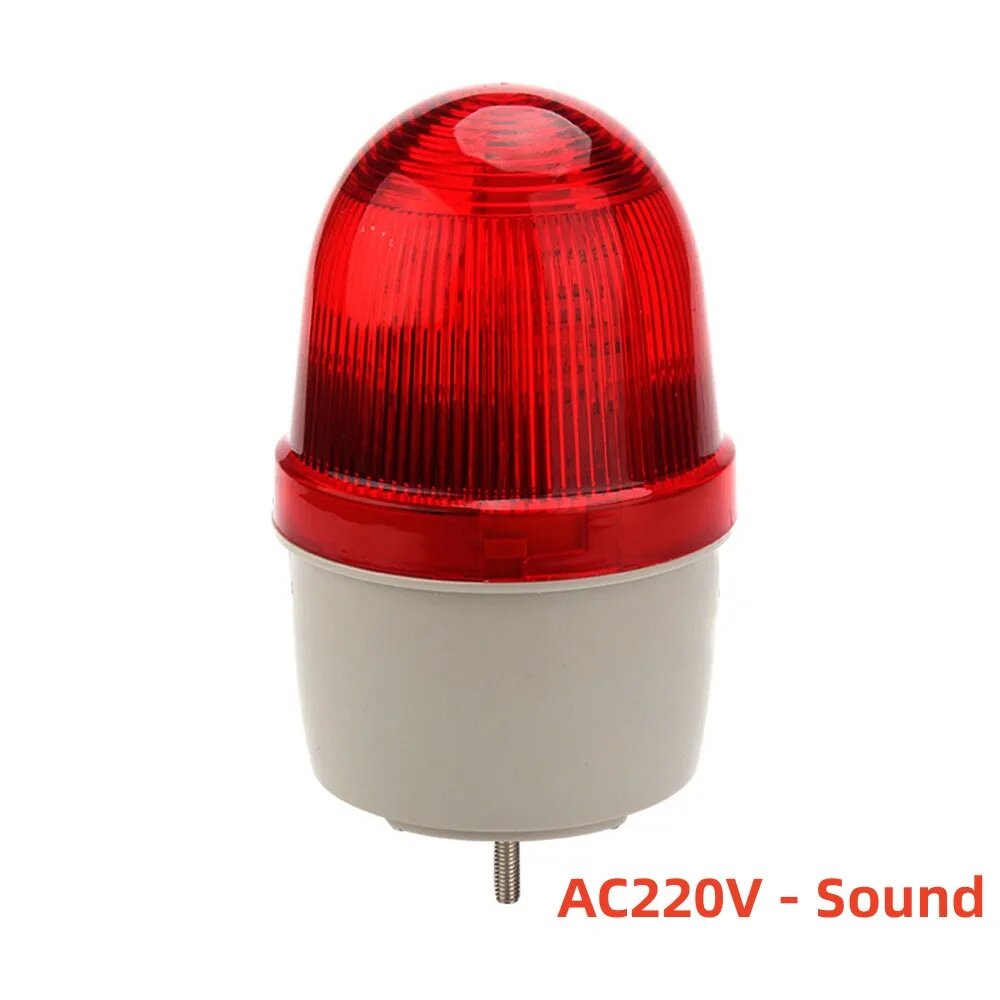 Световая сигнальная лампа AC220V, красный цвет