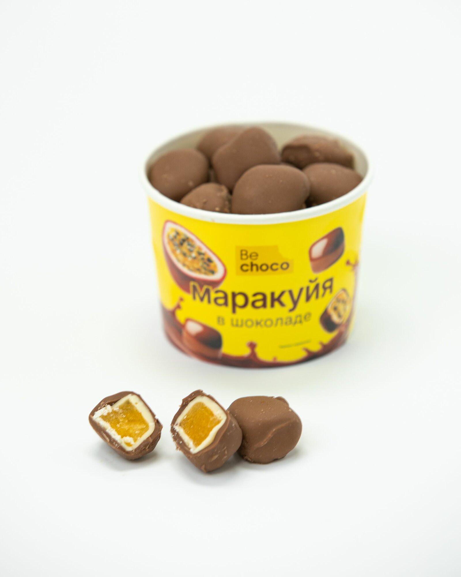 Маракуйя Be Choco в шоколаде замороженная, 130г