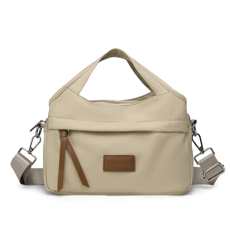 Модная повседневная женская сумка, дамская сумочка, сумка через плечо, сумка-кроссбоди, женская нейлоновая сумка для повседневного использования, вместительная сумка с несколькими отделениями.