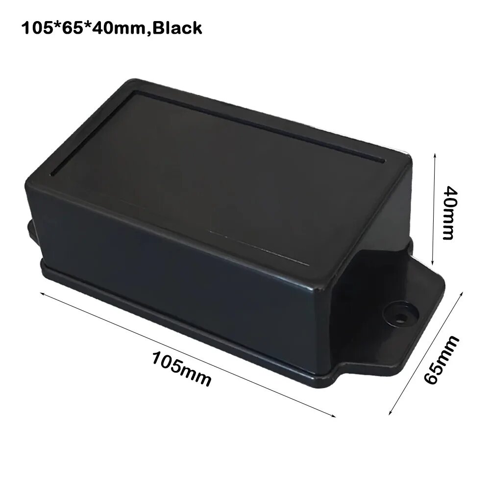 Короб для проекта ABS-пластик 105x65x40mm, черный