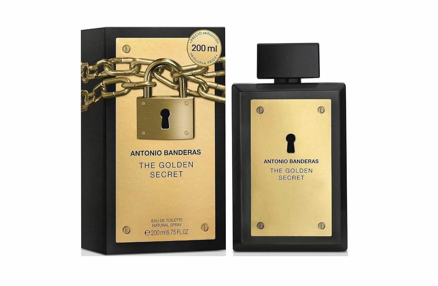 Туалетная вода Antonio Banderas The Golden Secret 200 мл, фужерные пряные
