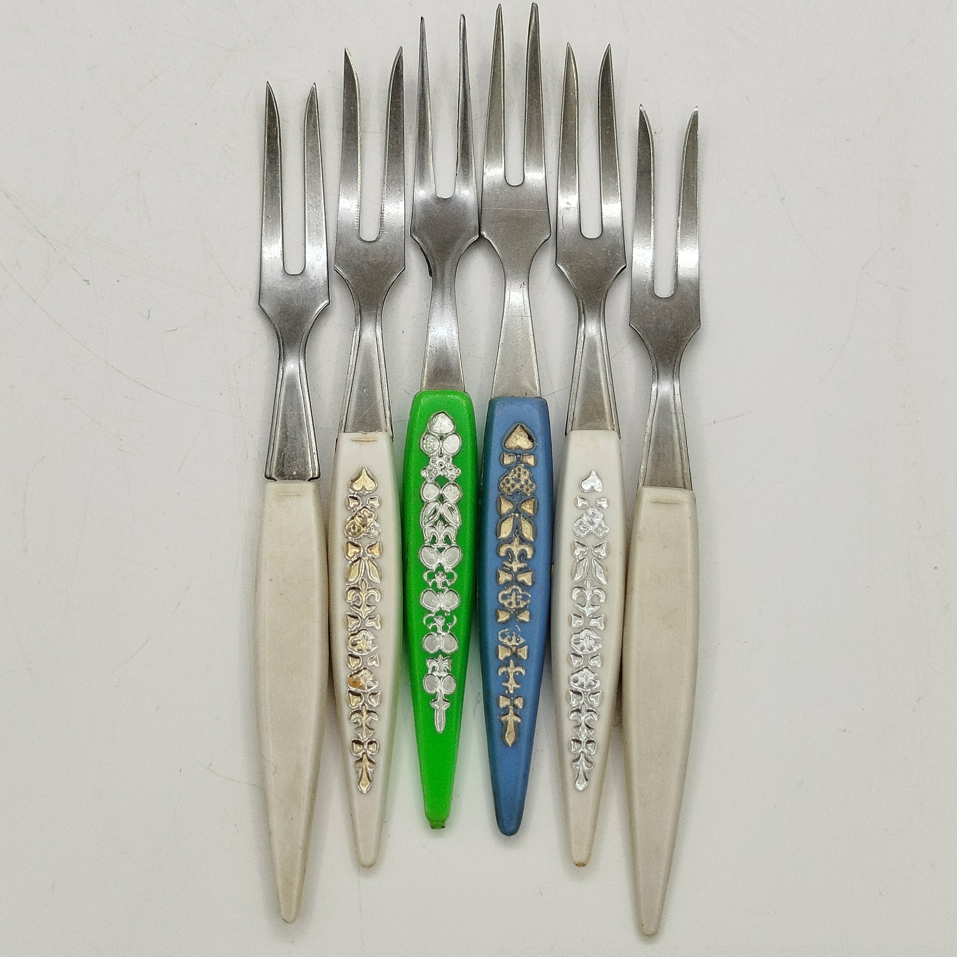 Набор вилок для десерта/лимона/фруктов на 6 персон (в подборе), в коробке, сталь