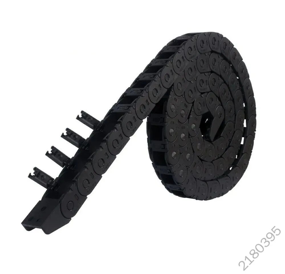 Кабель-канал Tridipro гибкий пластиковый черный, диаметр 11 мм, длина 1 м