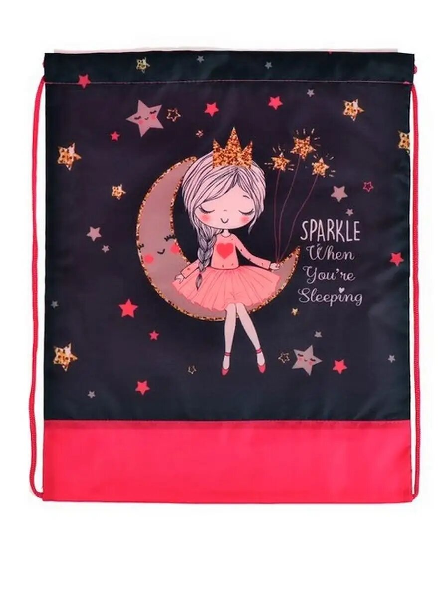 Пчелка (канцтовары) Сумка для сменной обуви "Moon Princess", 420х340 мм