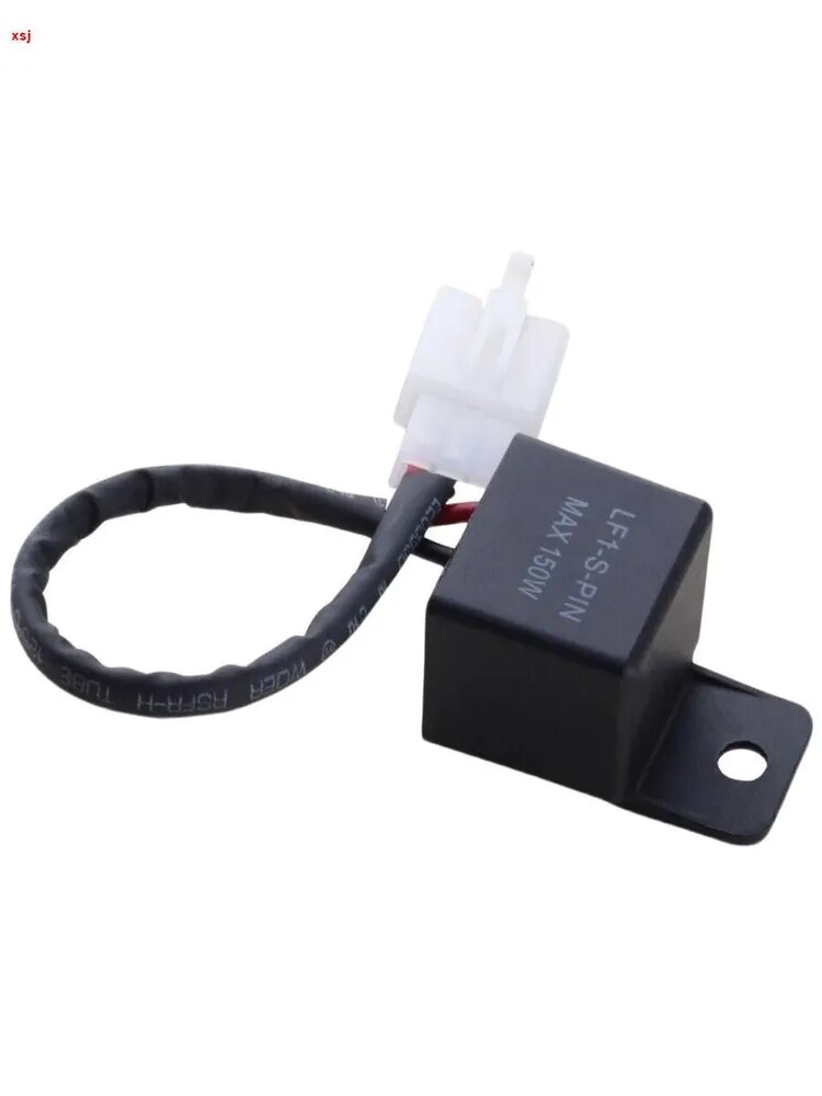 Реле-регулятор для светодиодных поворотников, LF1-S-PIN, MAX 150W, Черный, ABS пластик, Китай