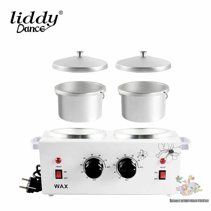 Мармит для подогрева и плавления шоколада /Регулируемая температура 0-80/контейнер с антипригарным покрытием/Двойной горшок