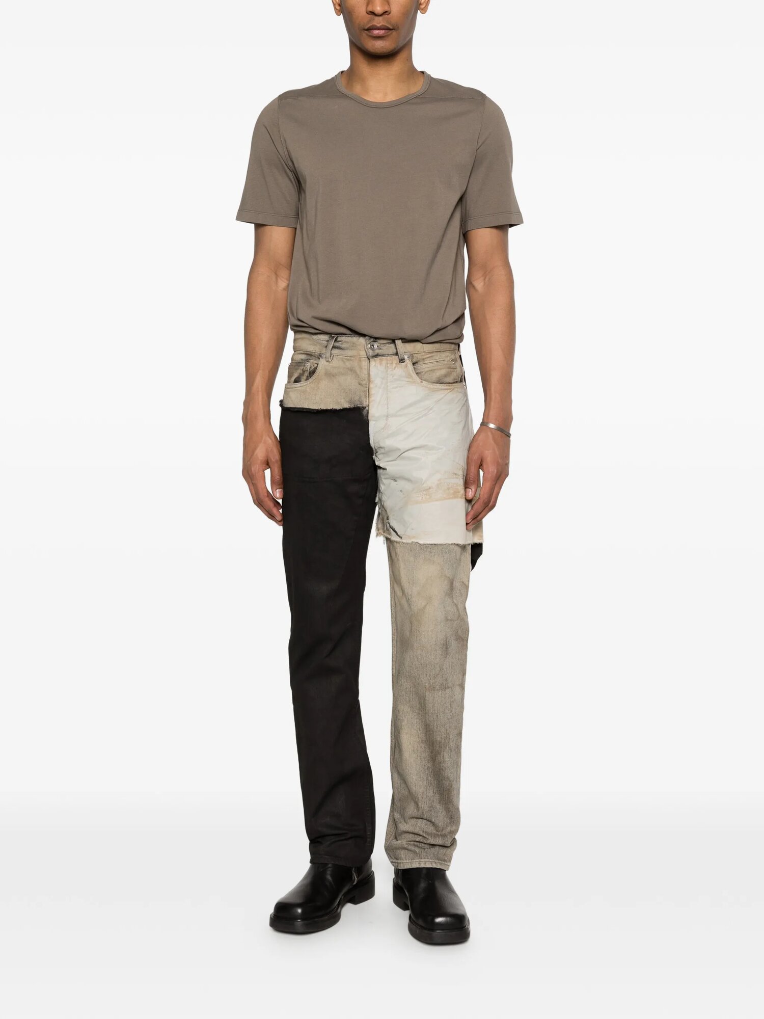 Джинсы Rick Owens Patchwork jeans, размер M, black/black — фото 1