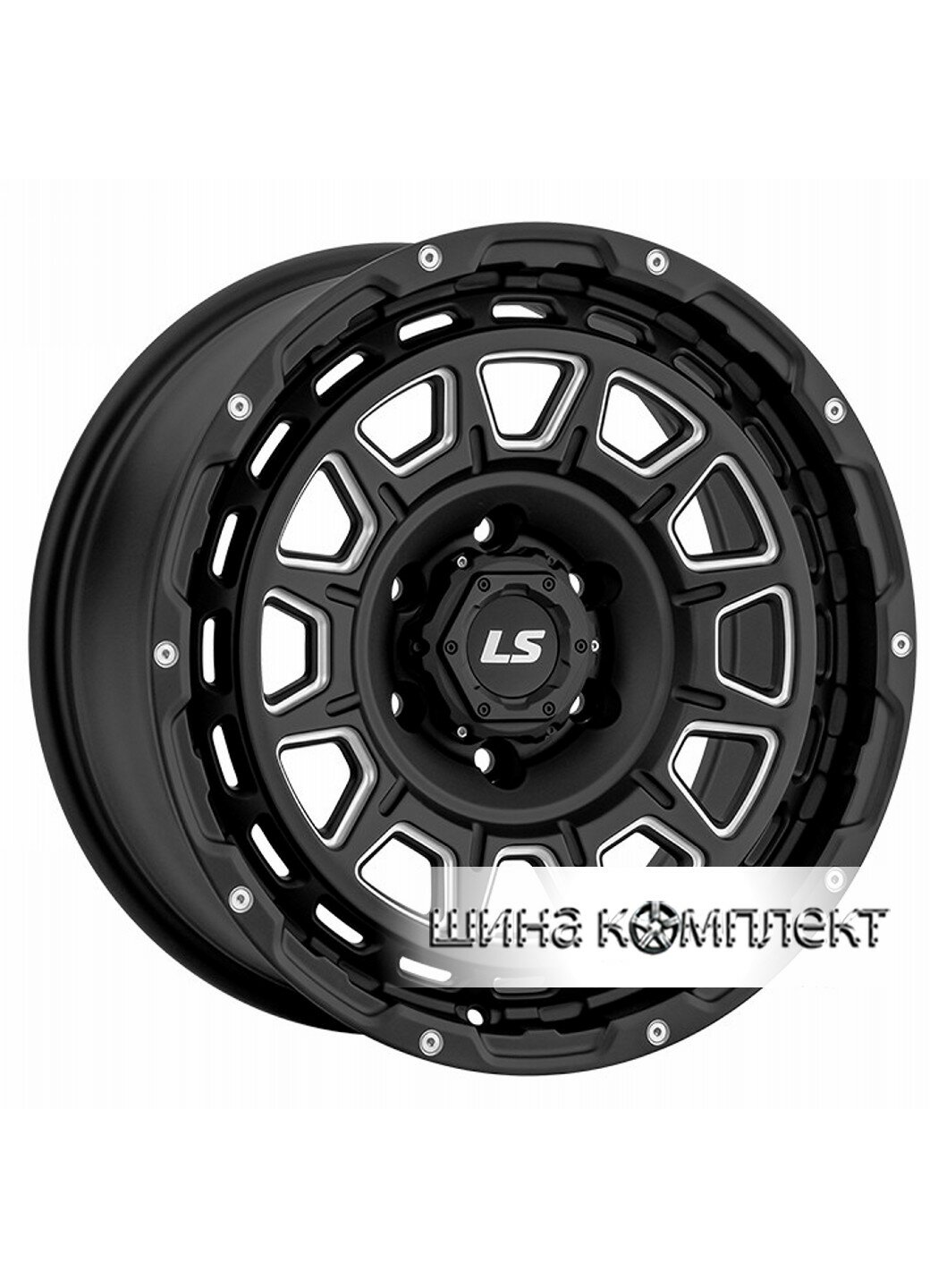 Колесный диск LS 1377 9x18 6x139,7 ET15 106,1 MB+SSF литой для автомобиля