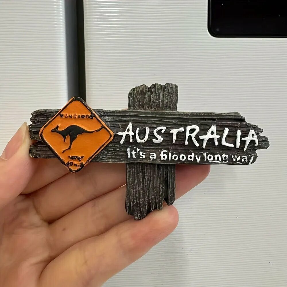 Ручная работа 3D магнит на холодильник, города мира: Канада, Дубай, Россия, Австралия. Подарок путешественнику, декор