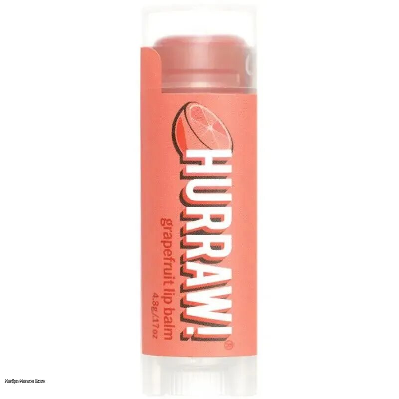 Hurraw Grapefruit Бальзам для губ Грейпфрутовый бальзам для губ 4,8 г