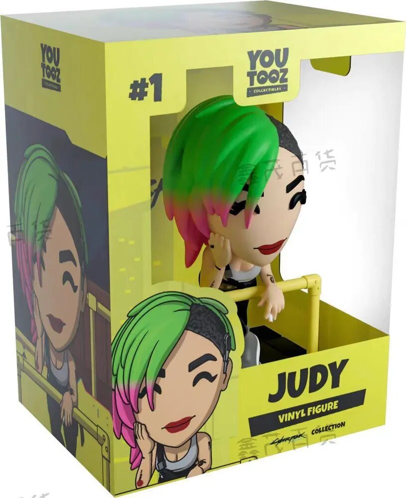 Фигурка YouTooz Cyberpunk 2077 Judy Vinyl Figure #1 Коллекционная Виниловая Фигурка
