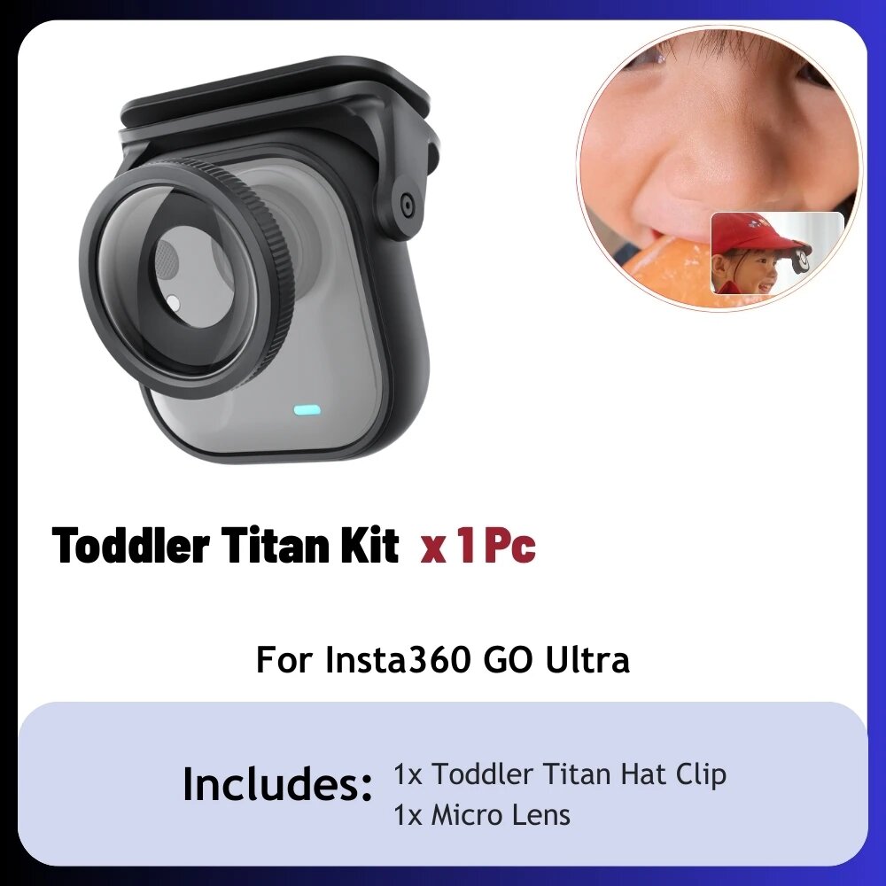 Toddler Titan Kit для Insta360 GO Ultra, Titan Combo