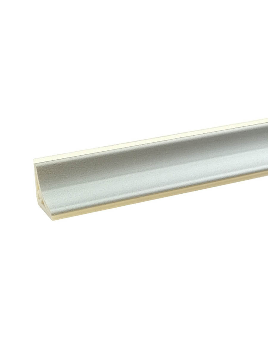 Плинтус для столешницы узкий, алюминий 1,5м