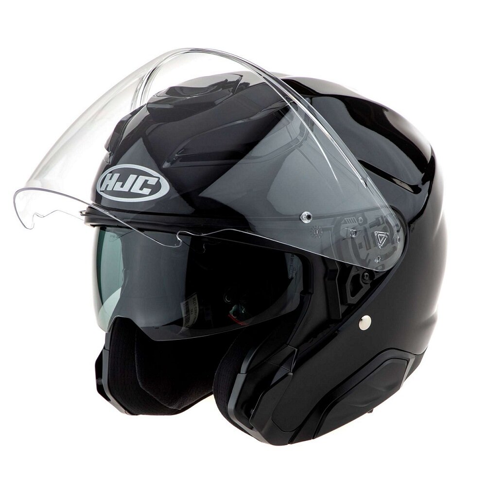 Мотошлем HJC F-31 METAL BLACK. L. Черный-металик