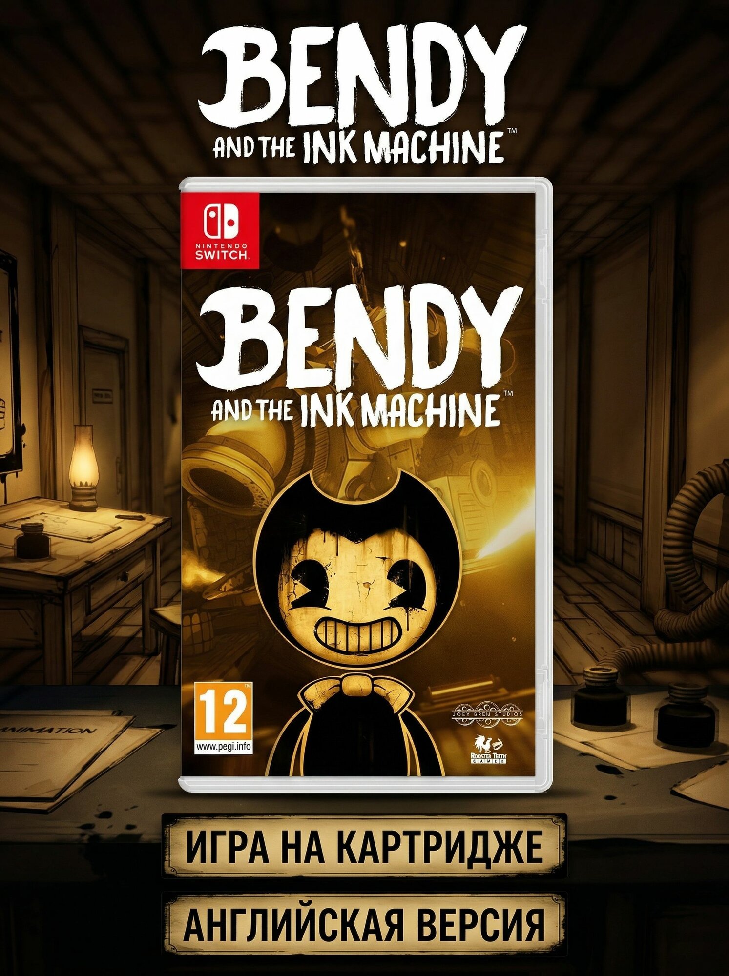 Игра Bendy and the Ink Machine (Nintendo Switch)