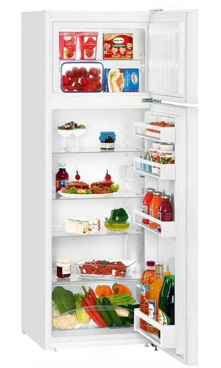 Холодильник LIEBHERR CTe 2931, NoFrost, A+, 279 л, морозильная камера сверху