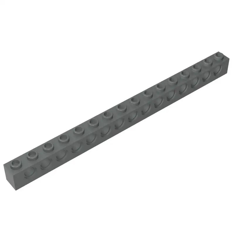 LEGO Серый кирпичик 1x16 (10 шт.)