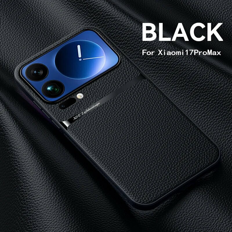 Для Xiaomi 17 Pro Max чехол автомобильный держатель магнитный Черный, Black, Xiaomi 17 Pro Max