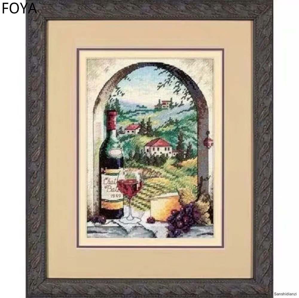 Набор для вышивания Набор для вышивания крестиком-DIMENSIONS 06972-Dreaming of Tuscany "Мечтая о Тоскане" / Импортированный оригинал