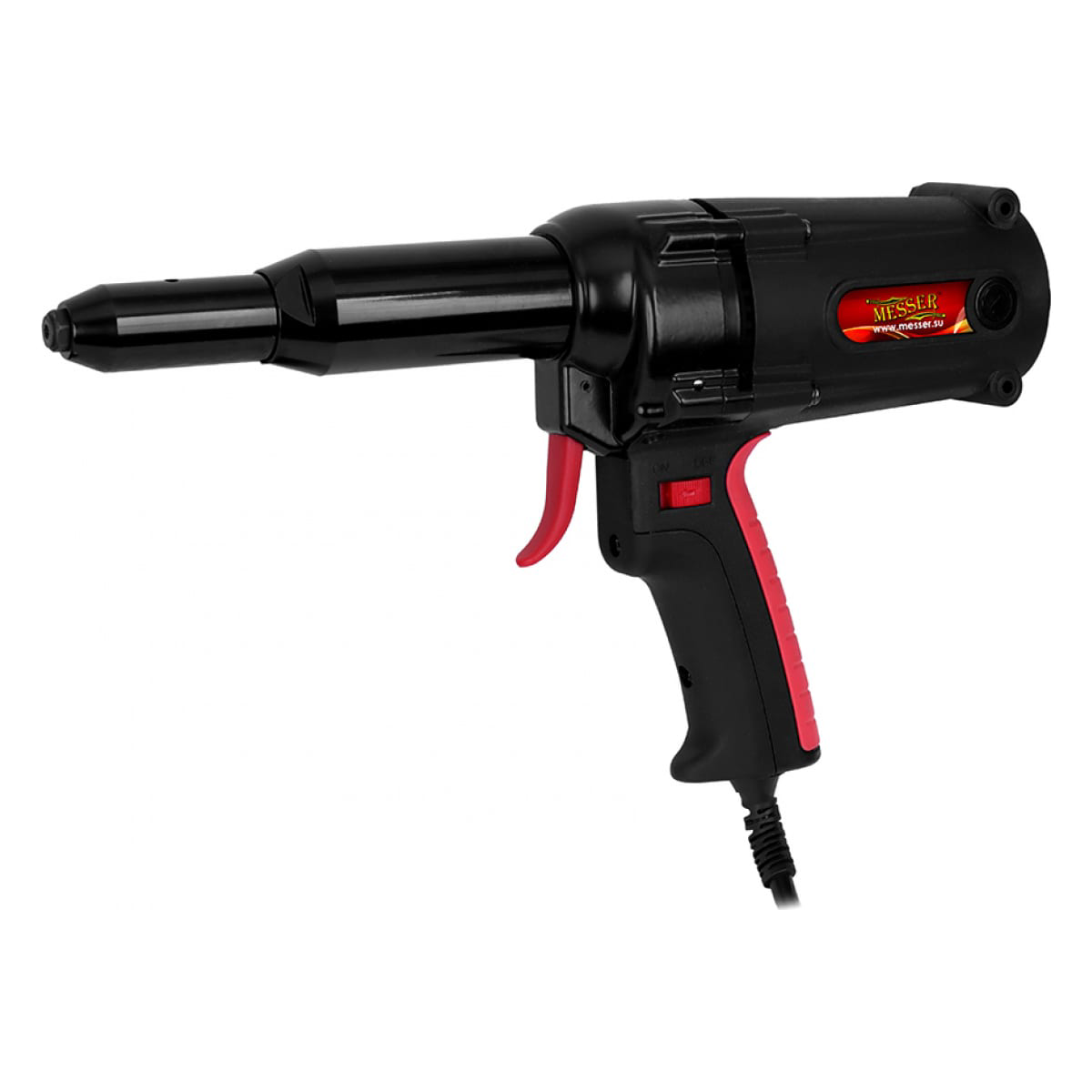 Заклепочник электрический MESSER ERG-743, 220 В, мощность 600 Вт, с кейсом