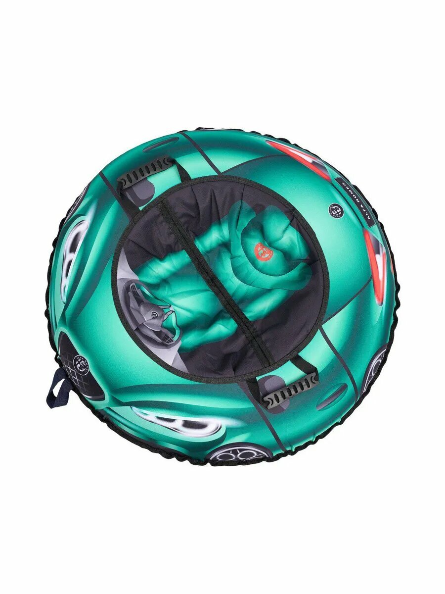 Большой тюбинг 100 см ватрушка зимняя для катания с горки