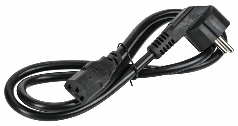 Кабель электропит. PDU 3х1.5 1м с разъемами С13-DIN49441 (немец. станд.) ITK PC-C13D-1M