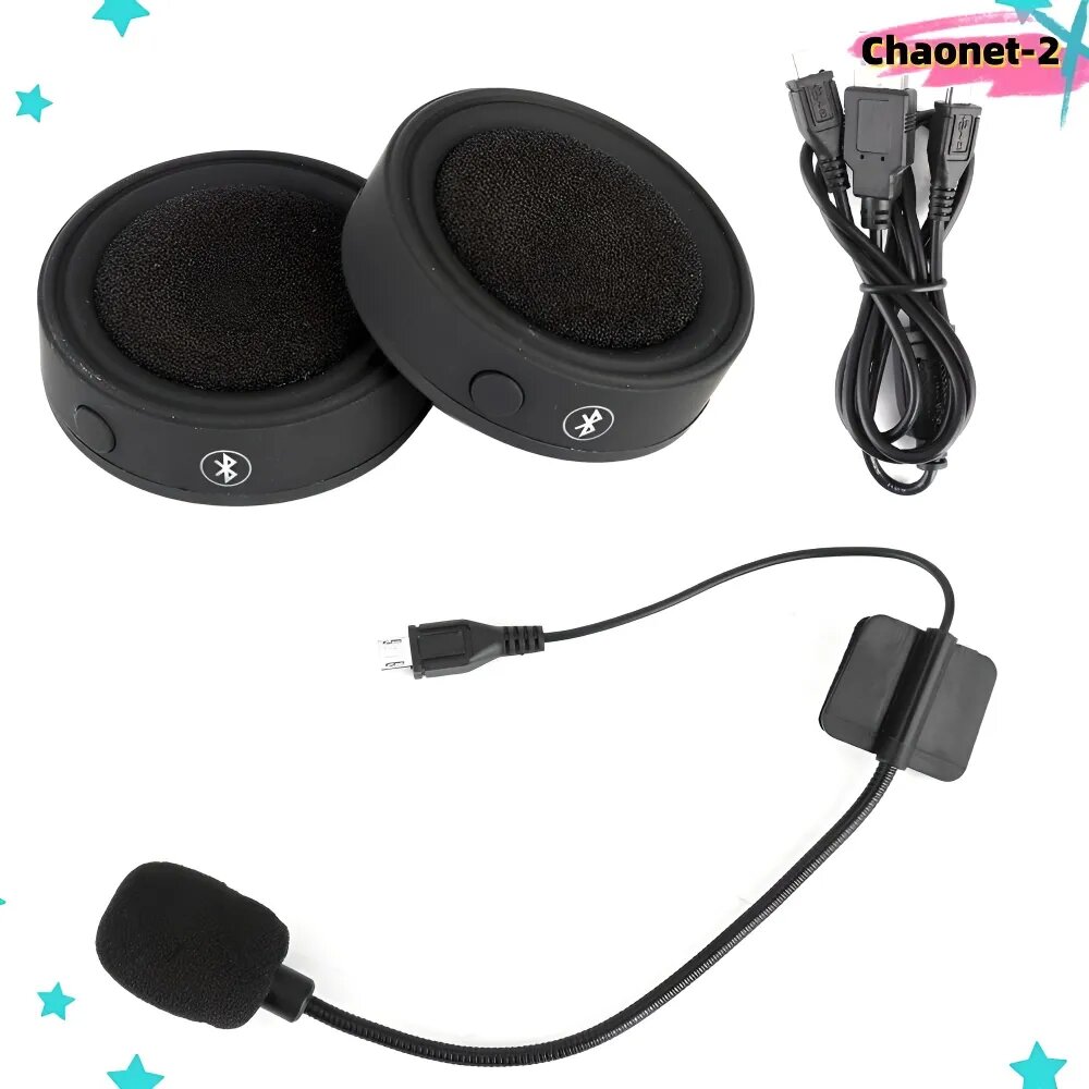 Гарнитура для мотоциклетного шлема Bluetooth, беспроводные наушники для мотоцикла, микрофон, динамик для шлема