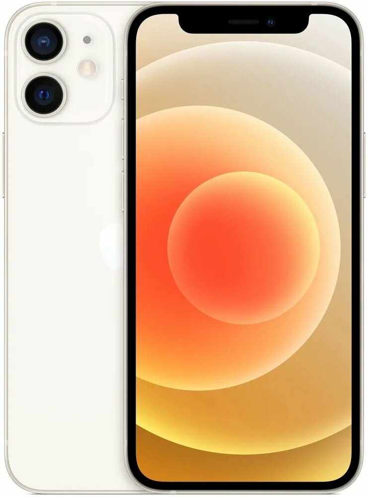 Oригинальный Apple Смартфон Apple iPhone 12 mini 4/64 ГБ, белый