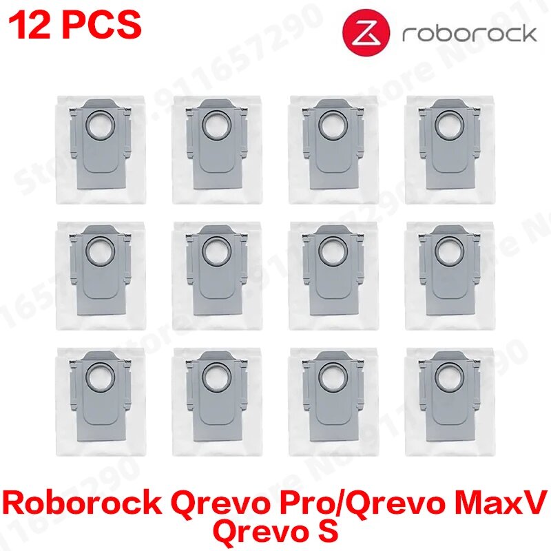 Пылесборник Roborock Qrevo Pro/MaxV/S, dust bag X12