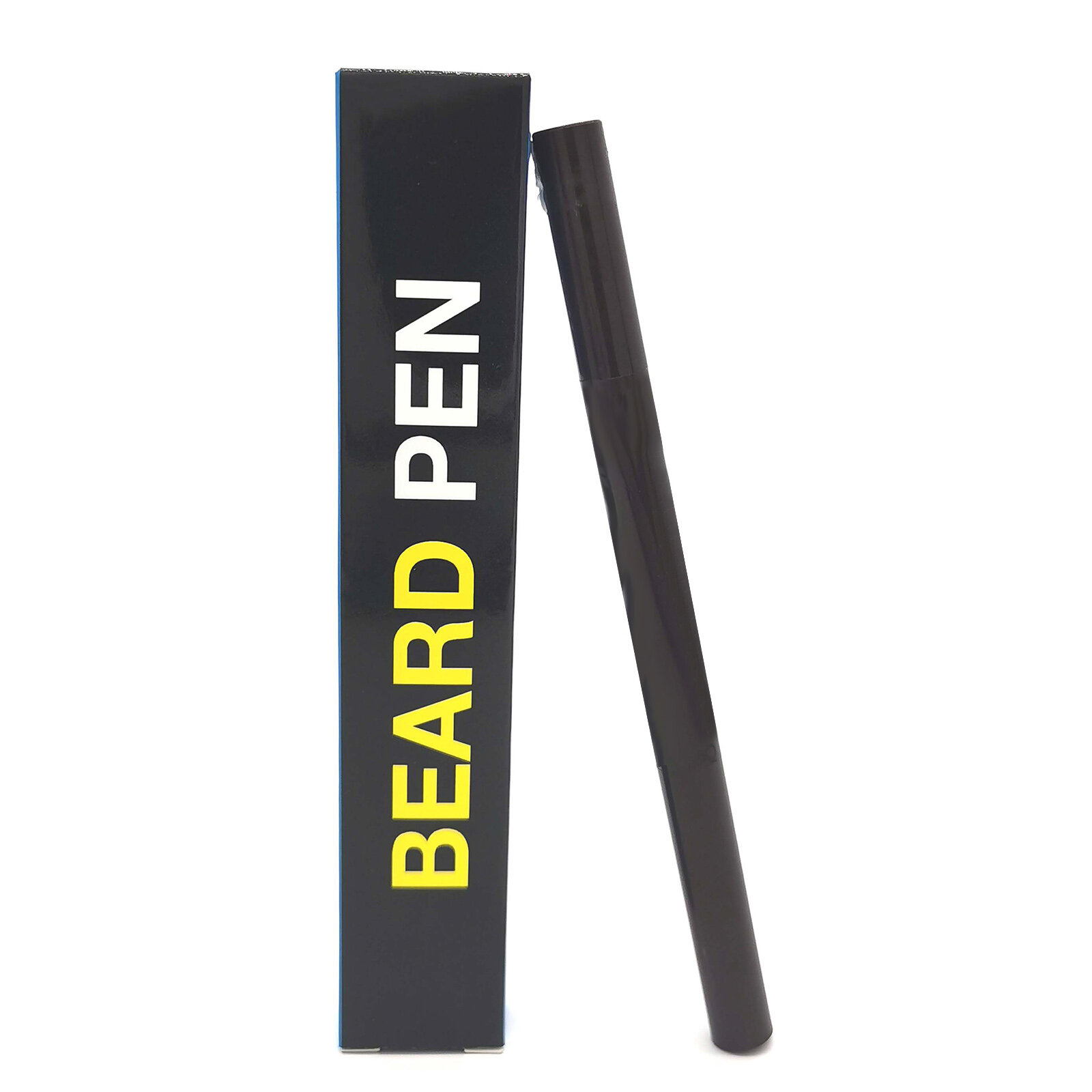 Карандаш для бороды Barber Pencil & Brush для мужчин, форма усов, ремонт, усиление facial hair, водонепроницаемый, стойкий к поту, материал ABS, цвета Черный, Темно-коричневый, Светло-коричневый (выбор), размер упаковки 14.5*2.5*1.5cm, вес упаковки 13g,