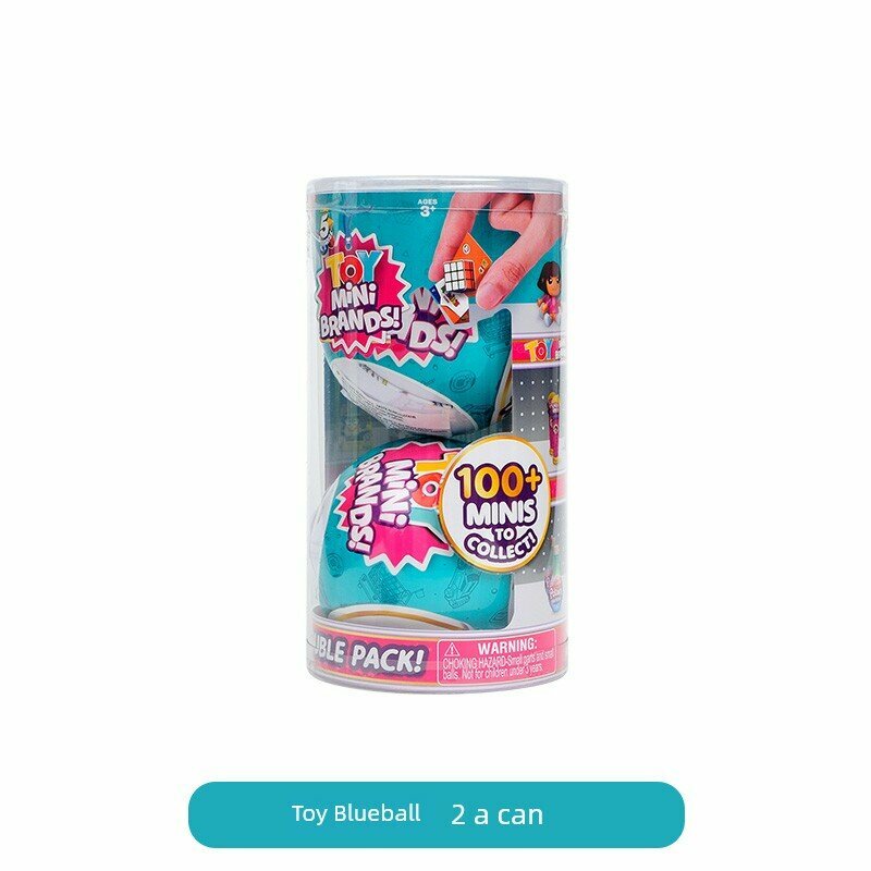 Zuru Mini Surprise Ball Toy Blind Box - Синий, 2 шт. отдельная упаковка