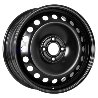 Штампованный колесный диск Magnetto 16017 AM 6,5x16/4x100 ET50 D60,1 Black Lada Vesta