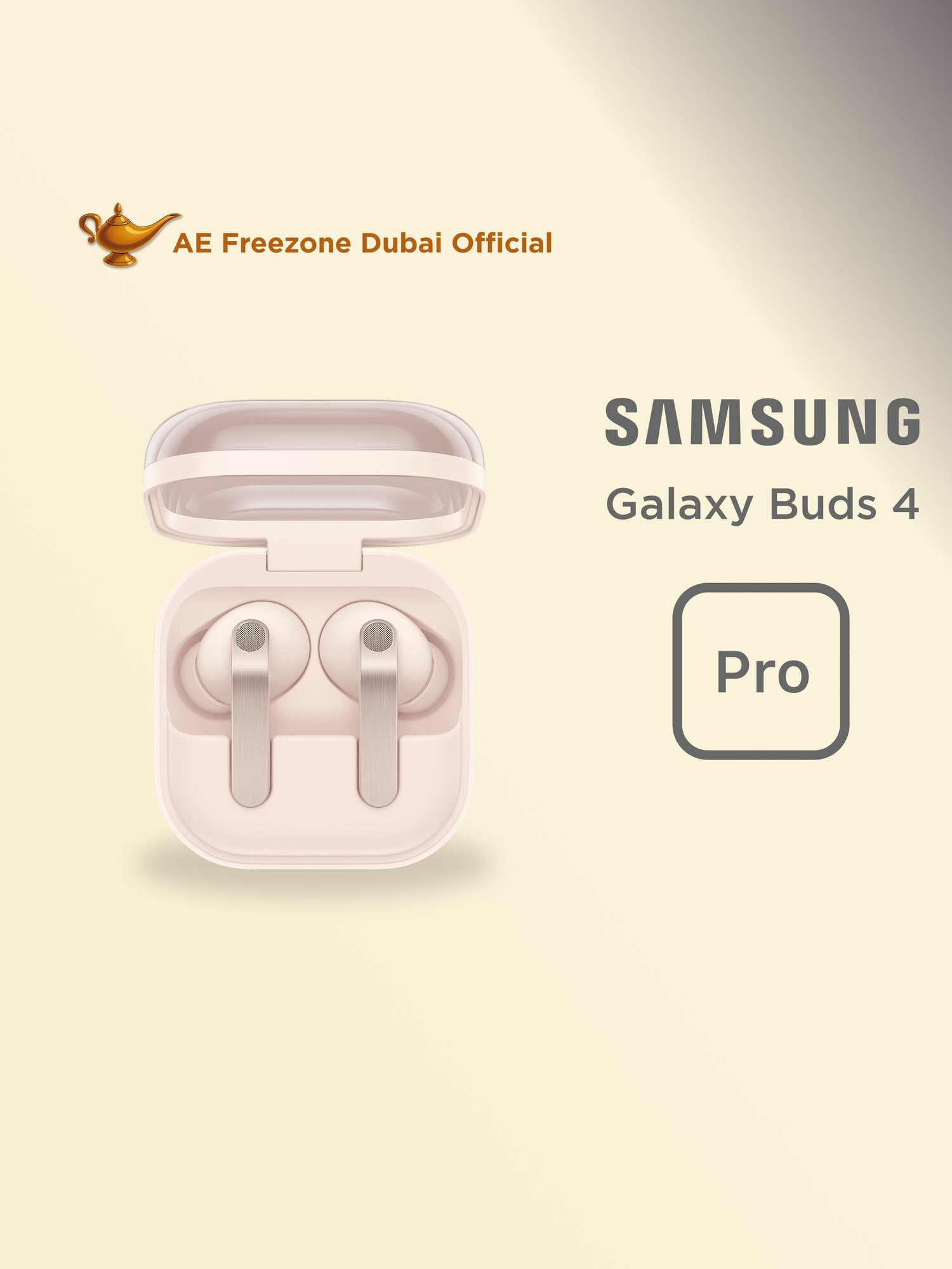 Беспроводные наушники Samsung Galaxy Buds4 Pro Pink Gold