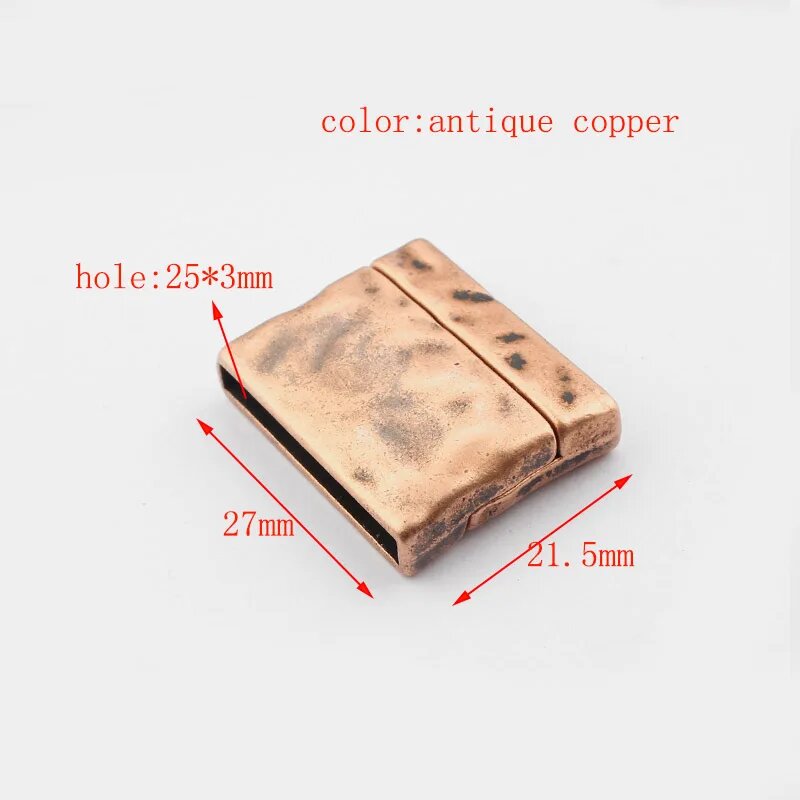 2 шт, плоская сильная магнитная застежка, пробка, разъем с большим отверстием для DIY браслета, ожерелья, фурнитура для изготовления ювелирных изделий, аксессуары