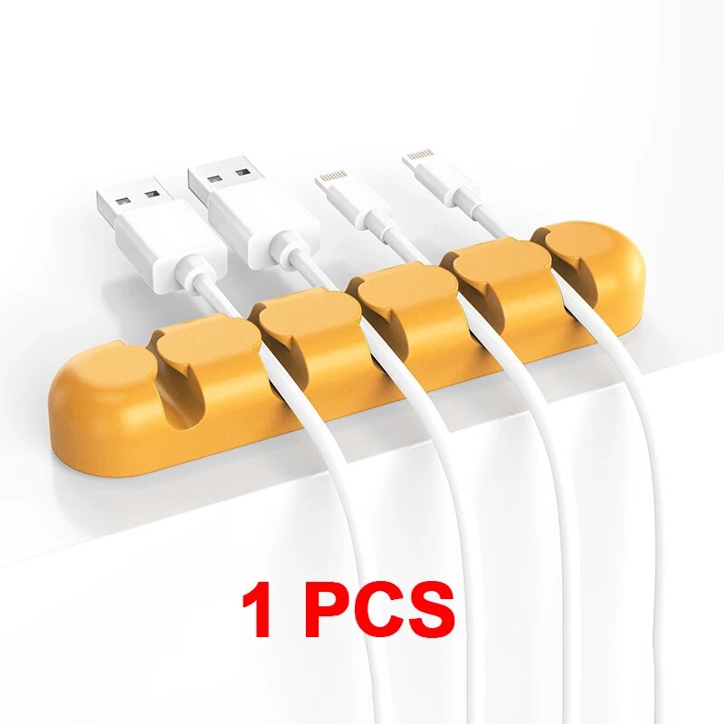 Органайзер для кабелей ORICO, Желтый, 1PCS