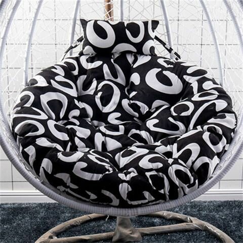 Подушка для подвесного кресла, подушка для одноместного подвесного стула, утолщенная подушка, подвесное кресло-гамак, съемная и моющаяся подушка для ротангового кресла.