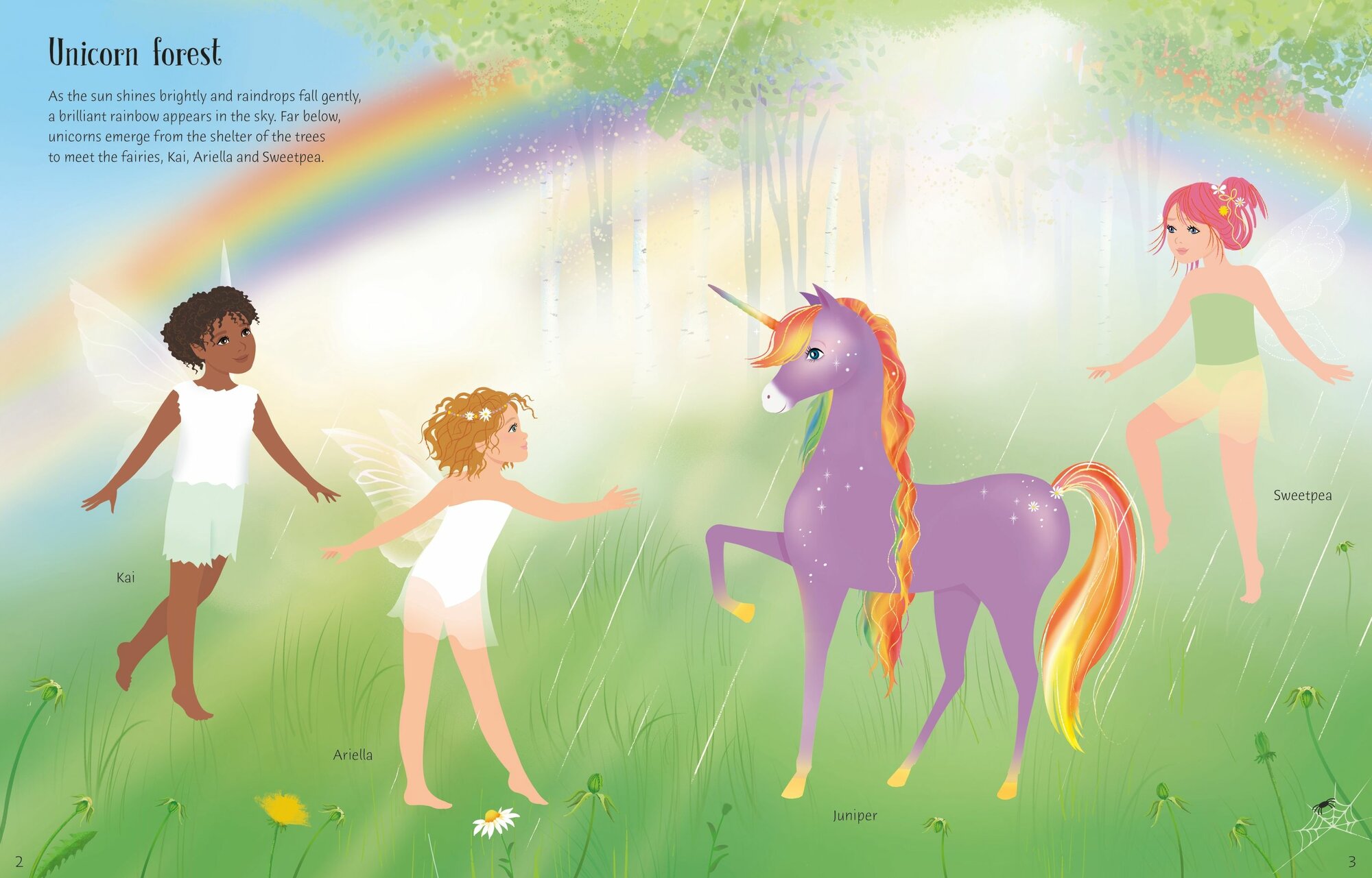 Sticker Dolly Dressing Rainbow Unicorns — фото 1