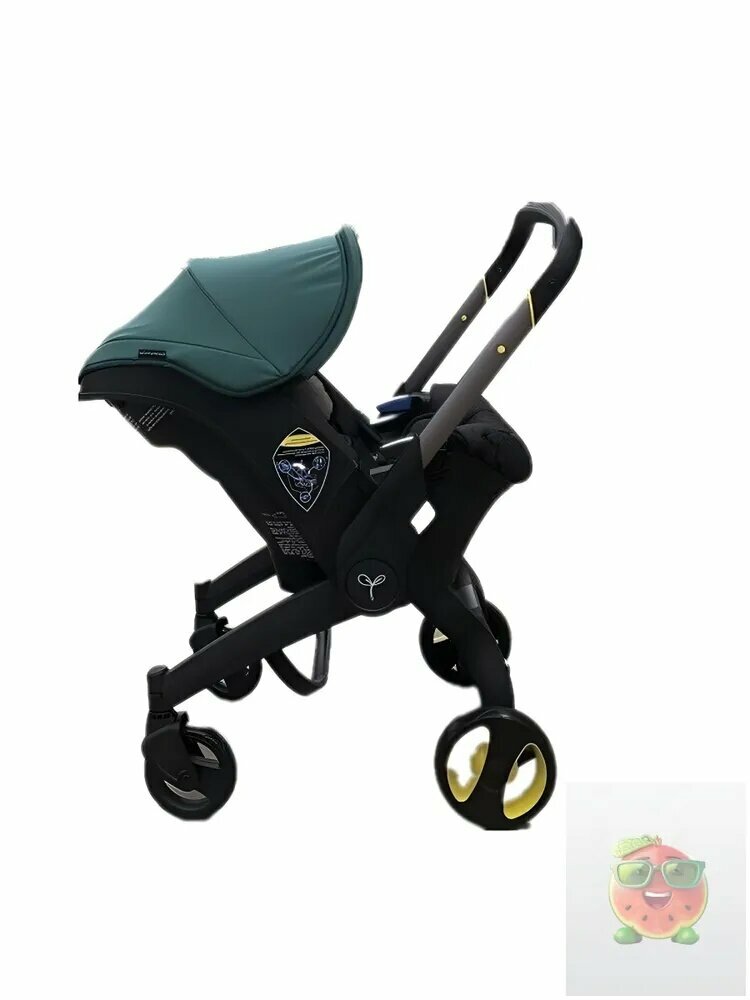 Универсальная модульная коляска 4 в 1 (автокресло-переноска)коляска для 0-24 месяцев черное