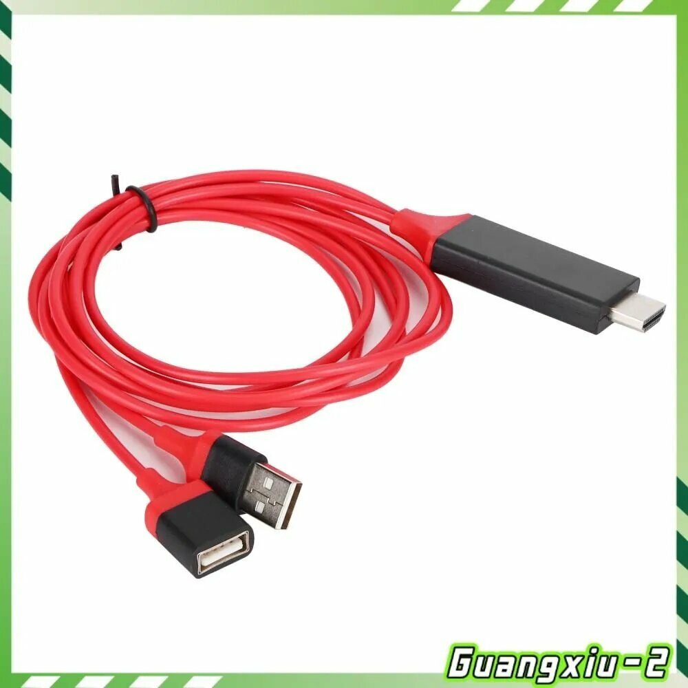 HDMI Кабель 1080P, адаптер для подключения телефона к телевизору и планшету