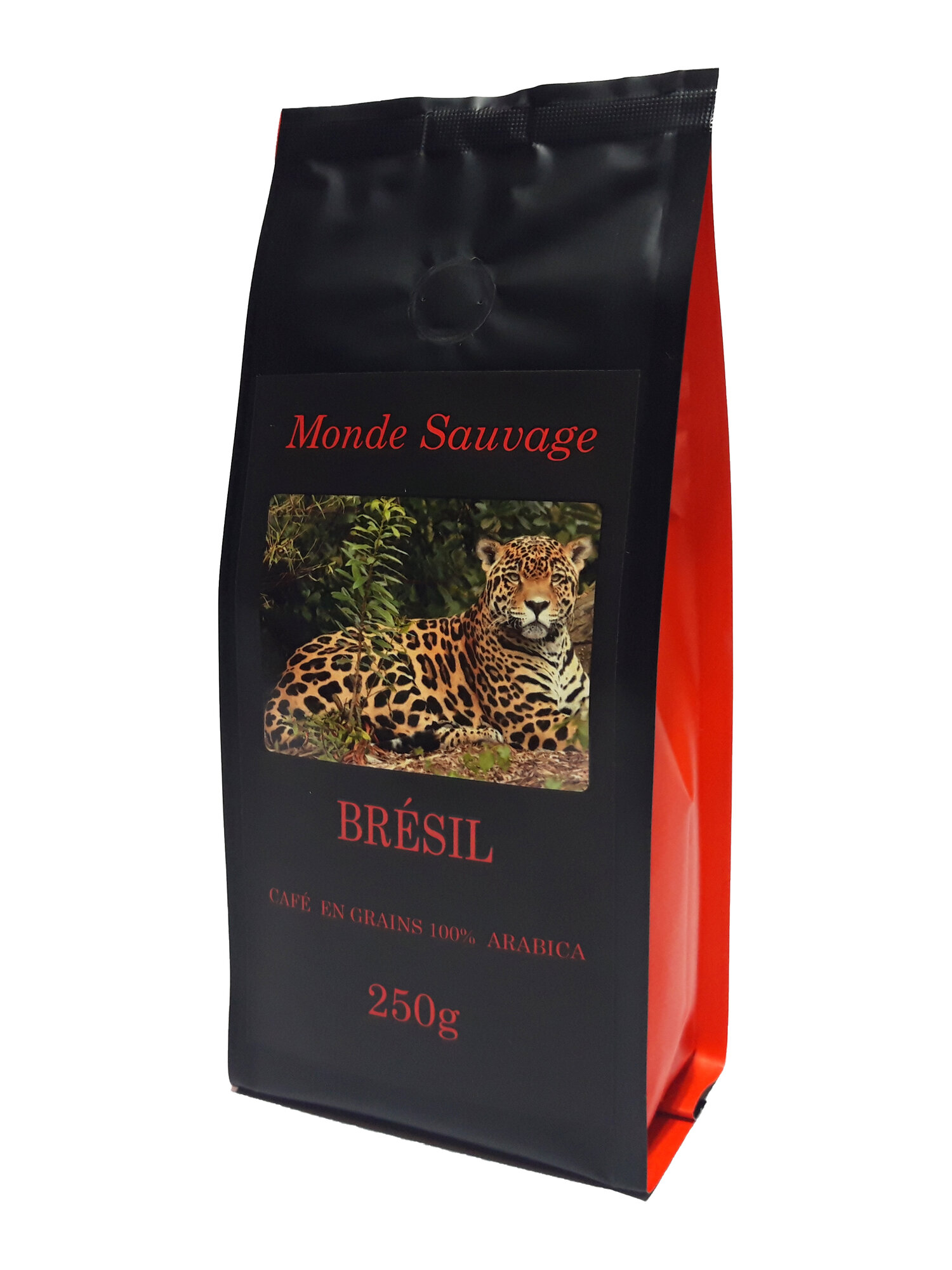 Кофе жареный в зёрнах Монд Саваж Бразилия Жёлтый Бурбон 250г