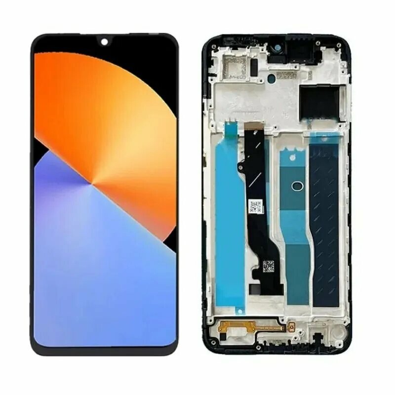 Дисплей(экран) для Infinix Note 30i X6716 (инфиникс нот 30i) в сборе с тачскрином рамкой (Оригинал)