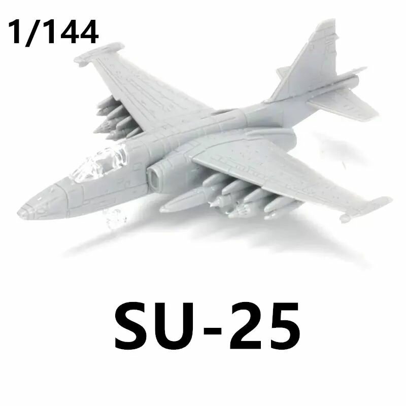 Набор Из 8 Мини-моделей Самолетов, Истребителей, Игрушки-головоломки С Базой, Можно Раскрашивать, AV8A F5E F15 FA18 UH1H MI8 SU25 SU30