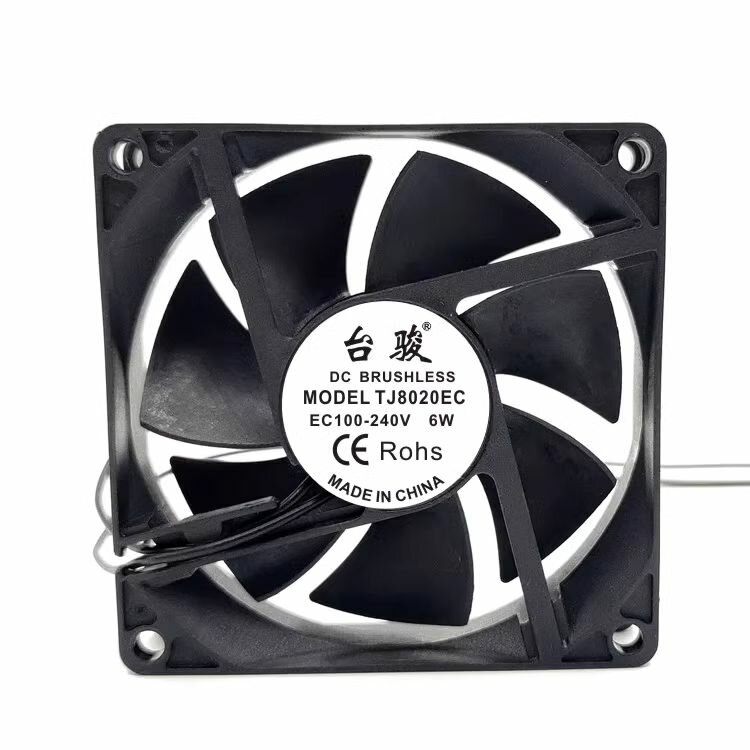 TJ8020EC 80*80*20mm EC100-240V Вентилятор охлаждения